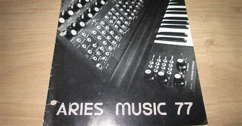 Matrixsynth Aries Synthesizer Catalog Brochure