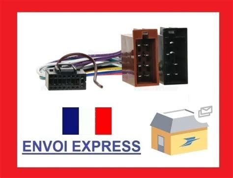 KENWOOD CÂBLE D AUTORADIO Radio Voiture Connecteur Fiche DIN Adaptateur
