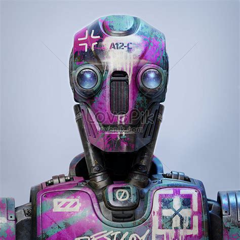 3d 로봇의 현실적인 그림 사진 무료 다운로드 Lovepik