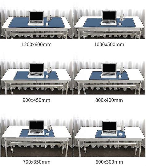 Double Side Portable Large Mouse Pad Gamer Waterproof Pu Leather Desk