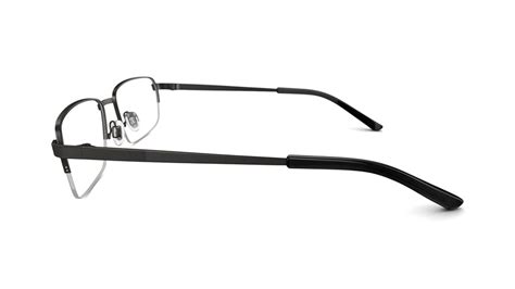 Specsavers Mens Glasses Flexi 134 Gunmetal Rectangle Metal Stainless Steel Frame £100