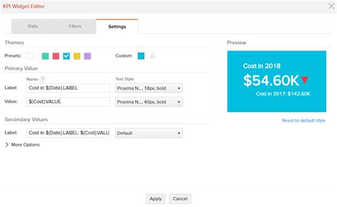 Create Dashboards Analytics Plus