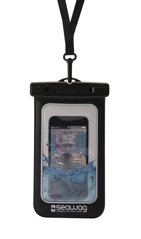 Wasserdichte Box Für Smartphone Schwarz - Waterproof Case Black - Seawag