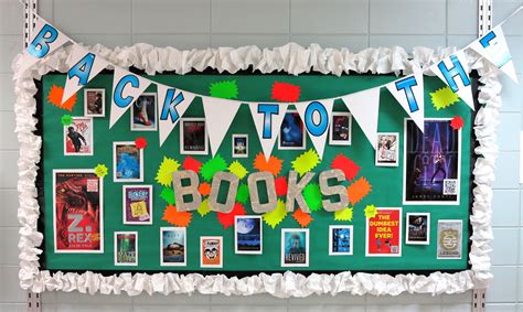 Back To School Library Bulletin Boards