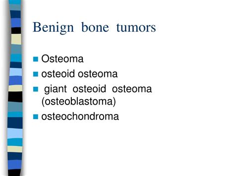 Ppt Benign Bone Tumors Powerpoint Presentation Free Download Id625444