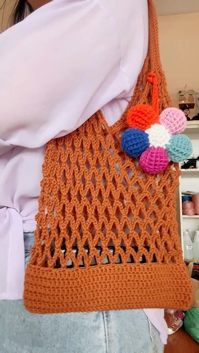ถักกระเป๋าส่งลูกค้า😍 รับทำงานถัก สอนถักแบบฟรีๆ Crochetbag Crochet