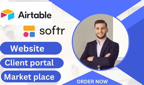 build softr airtable database jobboard client portal marketplace