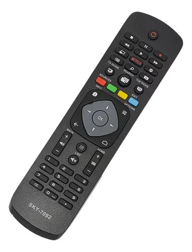 Controle Remoto Compatível Tv Philips Smart 4k Sky 7092 MercadoLivre