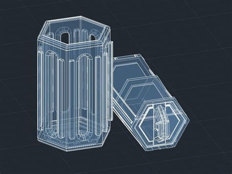 Free Stl File Hexagonal Interlocking Storage Vessel 📦・3d Printer Model