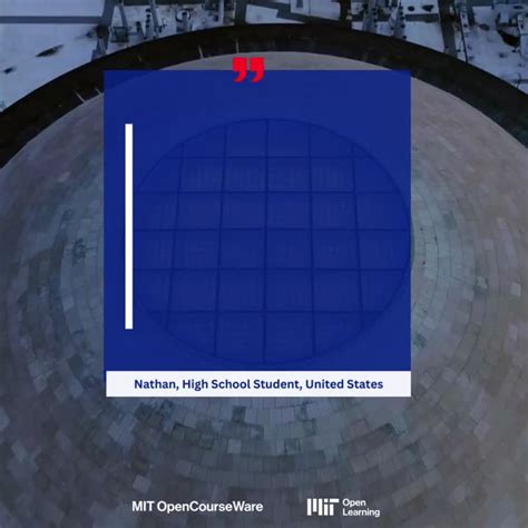 Mit Opencourseware On Linkedin No Limitations With Mit Opencourseware