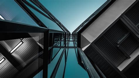 Aesthetic Wallpaper Architecture Facade Symmetry Themes10 Win