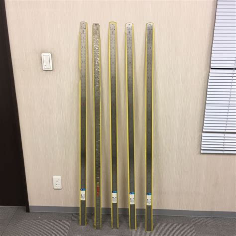 Yahooオークション D 170 E 北名古屋市発送 1500mm 直尺ステン定規