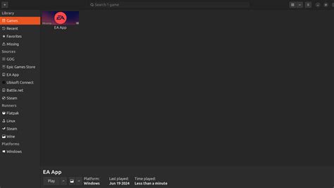 Solved Why I Don T See My Games After EA Install In Lutris Support