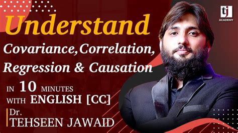 Econometrics 25 Difference Between Covariance Correlation Regression And Causation Youtube