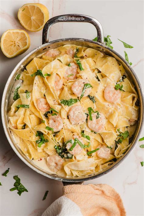 Creamy Shrimp Pappardelle Neighborfood