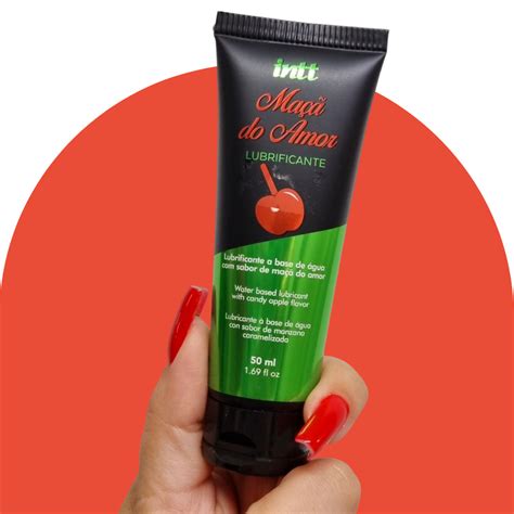 Lubrificante Íntimo BeijÁvel MaÇa Do Amor 50ml Intt