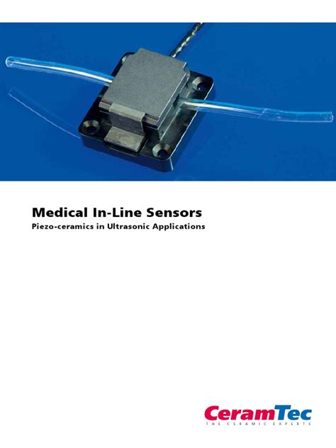 Medical In Line Sensors Pdf Sensor Vacuum Tube