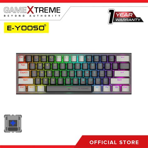 E Yooso K RGB Side Lit And LED Backlit Mechanical Gaming Keyboard Shopee Philippines