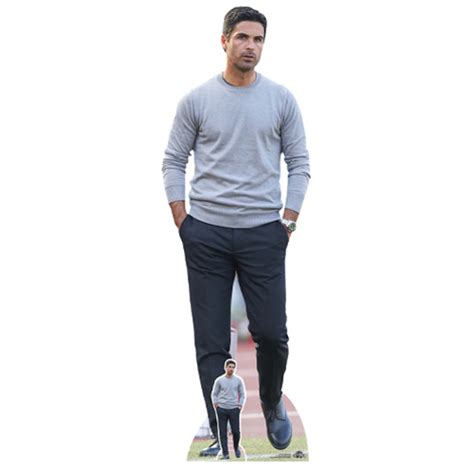 Mikel Arteta Lifesize Cardboard Cutout 176cm Partyrama