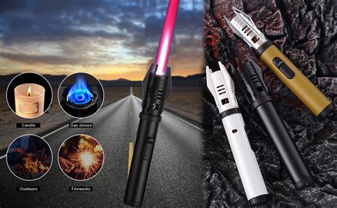 Lightsaber Lighter Lightsaber Torch Flame Lighters Bright Fire Lighter Metal Large Fire