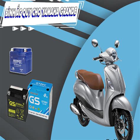 Bình Ắc Quy Xe Yamaha Grande TPHCM