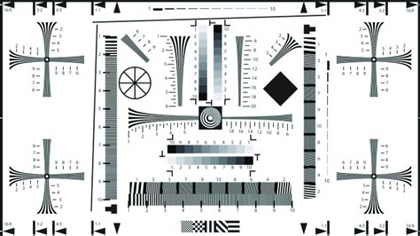 Greyscale Test Pattern With Line Pairs Modified From 3 Download