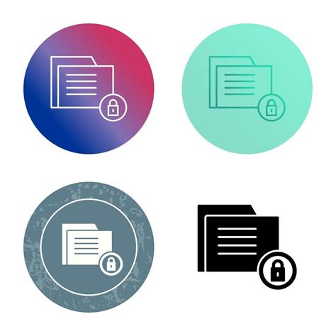 Data Security Vector Icon 34407585 Vector Art At Vecteezy