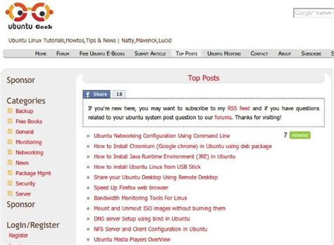 Handy Sites To Learn New Ubuntu Tweaks Tricks