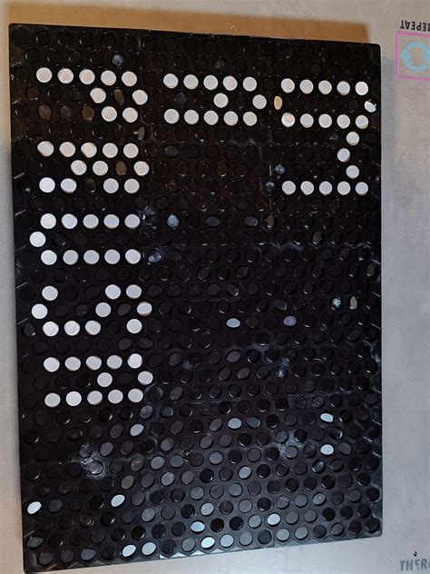 Flippixel Stackable Manual Flipping Pixel Matrix By Bitmeisterei