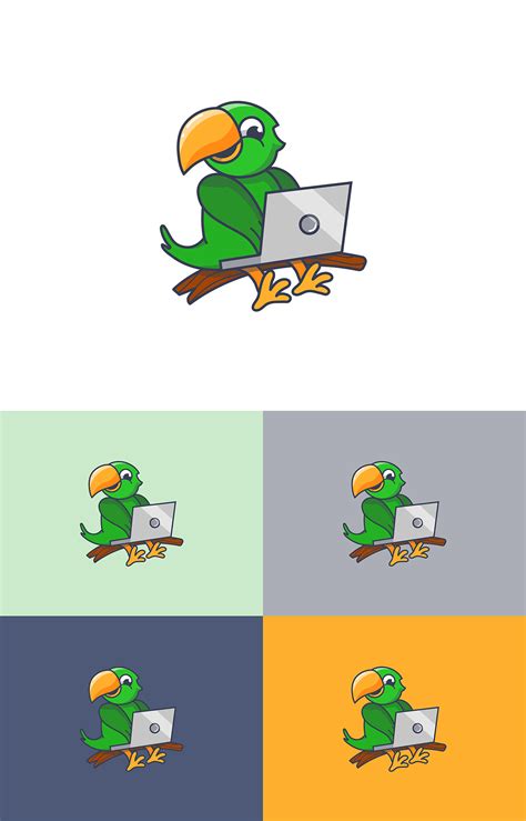 Parrot Programmer Behance