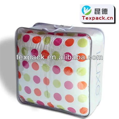 Black Ppnw Pvc Quilt Packaging Bag With Reinforcement Buy Quilt