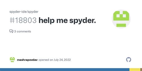 Help Me Spyder Issue 18803 Spyder Ide Spyder GitHub