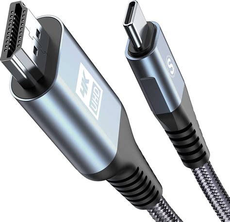 Amazon co jp HDMI USB Type C 変換ケーブル 4MThunderbolt3対応USB C HDMI 変換