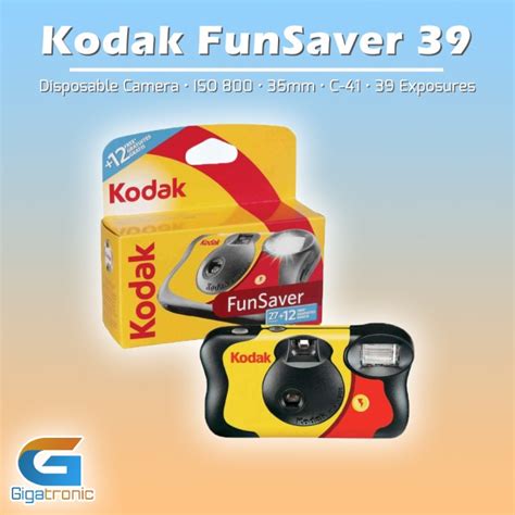Jual Kodak Fun Saver FunSaver Disposable Camera ISO 800 39 Exp