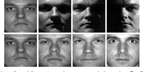 figure 1 from on the effect of illumination and face recognition
