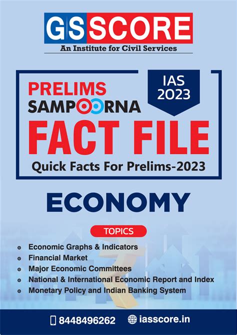 UPSC Prelims Sampoorna Fact File Economy GS SCORE