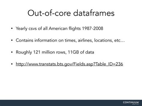 Parallel And Out Of Core Python With Dask Speaker Deck