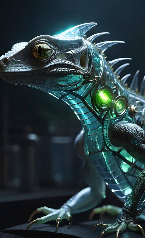 Cyber Lizard By Nezukorempadeviart07 On Deviantart