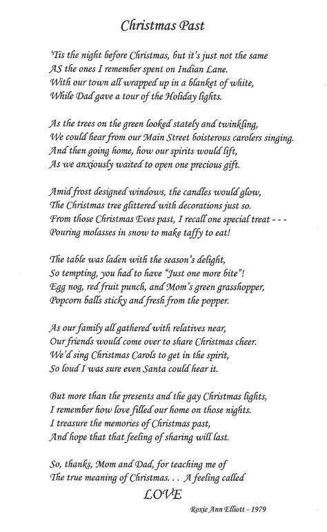 Christmas Past