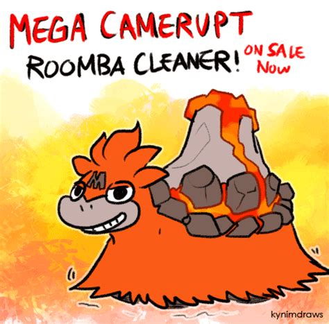 Pokemon Oras Mega Camerupt By Ky Nim On Deviantart