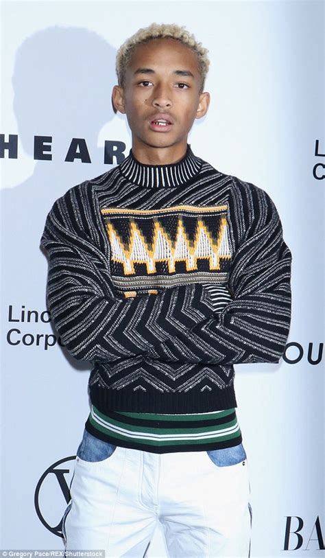 Jaden Smith Shows Off Gold Grills At Louis Vuitton Bash Daily Mail Online