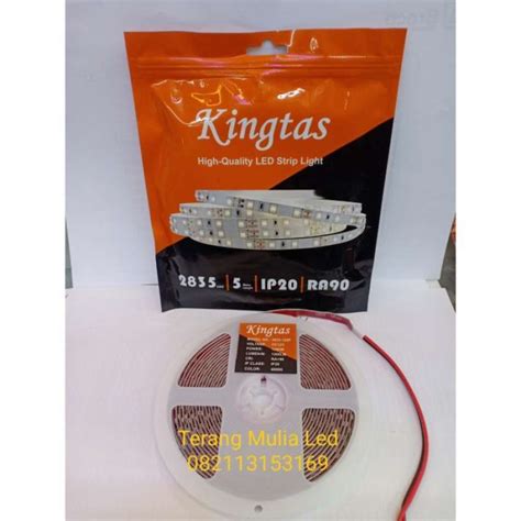 Promo Lampu Led Strip 2835 12volt 120lp 12wat Kingtas Led Strip Pita