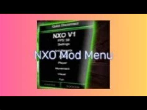 How To Get NXO Mod Menu Gorilla Tag YouTube