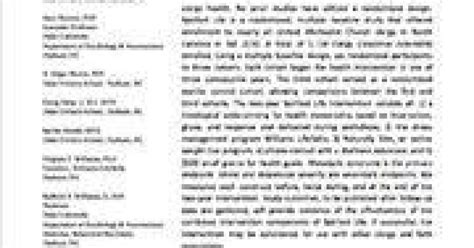 The Duke Endowment Use Of A Randomized Multiple Baseline Design