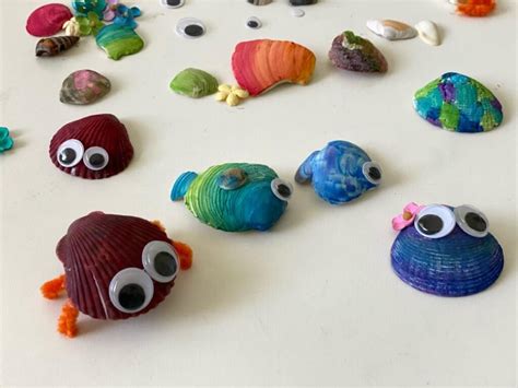 Painted Seashells Ideas And Crafts DIY Crafts