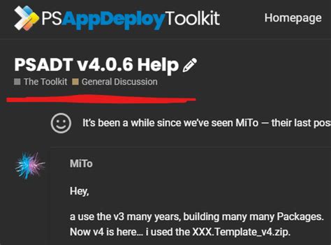 Psadt V4 0 6 Help General Discussion Psappdeploytoolkit Community