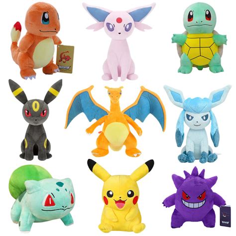 Jual Pokemon Plush Stuff Toy Pikachu Charizard Doll Gengar Squirtle