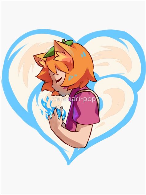 Lil Yumiko Heart Sticker For Sale By Calamari Pop Redbubble