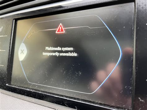 Touch Screen Issue On C4 Picasso Rcitroen