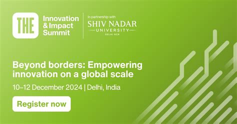 The Innovation And Impact Summit 2024